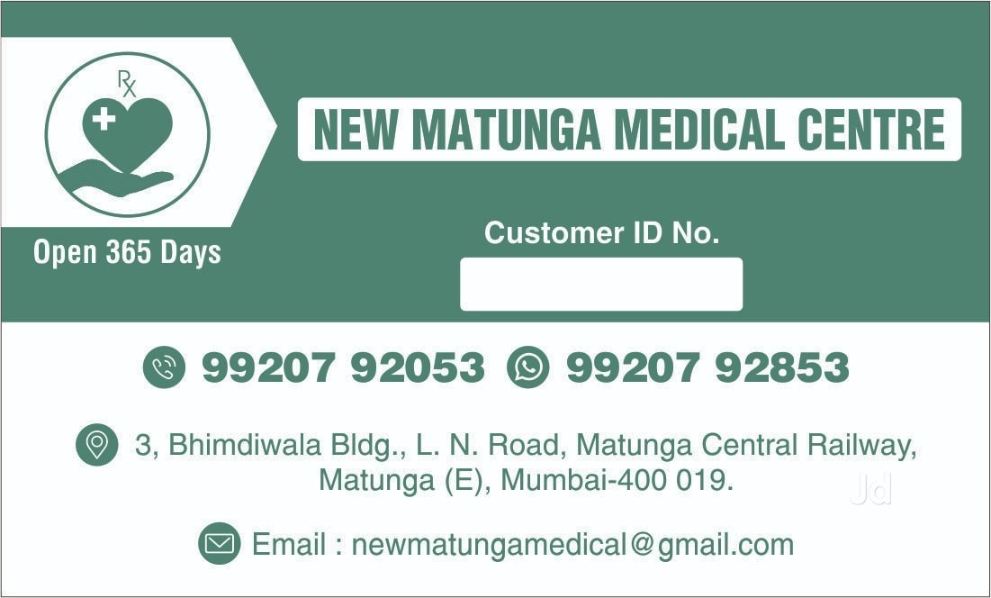 New Matunga Medical Centre in Matunga East,Mumbai - Best Chemists near ...