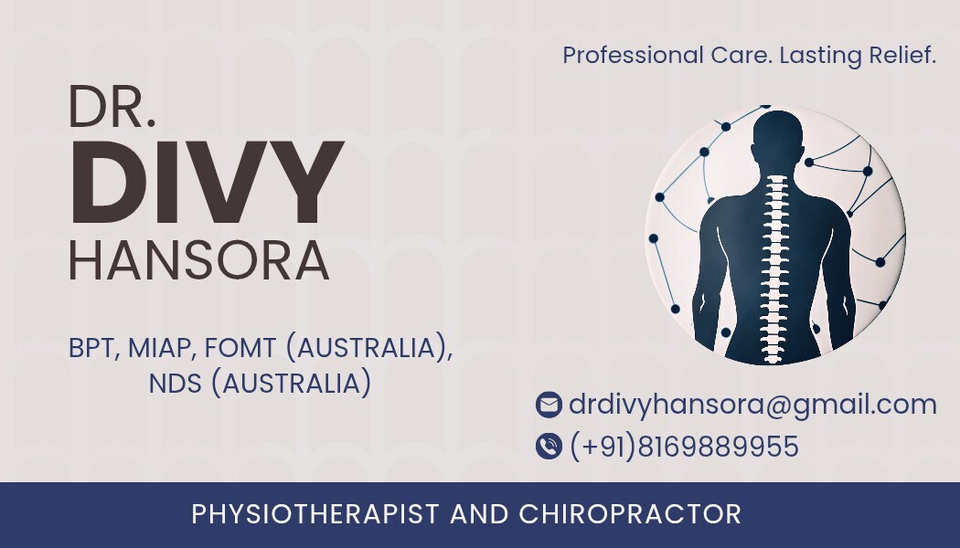 Dr. Divy Hansora in Mumbai - Best Physiotherapists near me in Mumbai ...