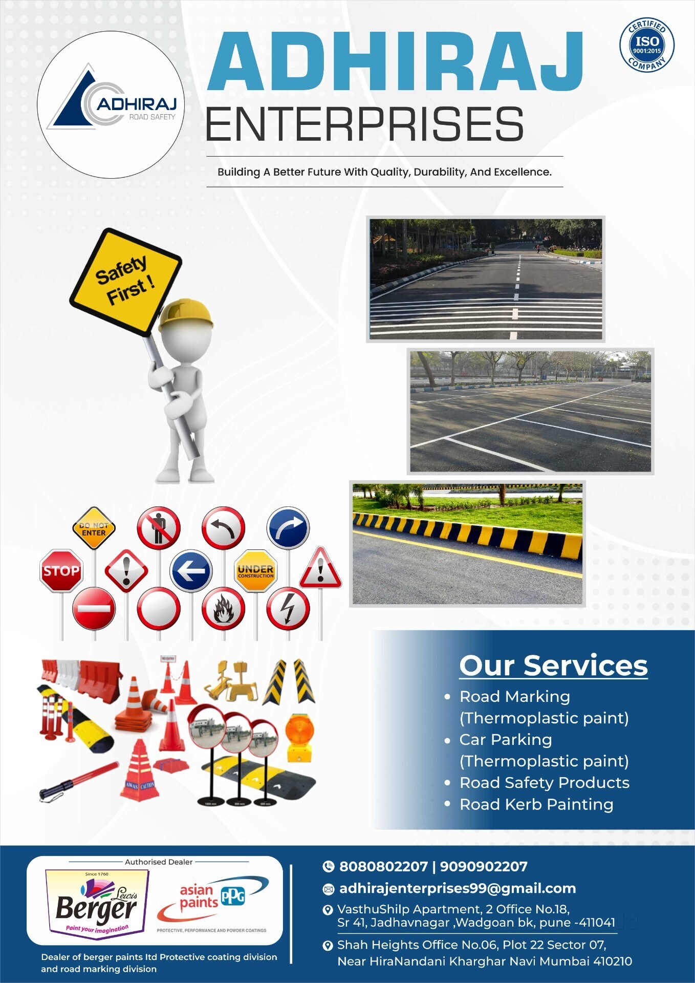 Adhiraj Enterprises in Andheri West, Mumbai - Best Road Marking ...