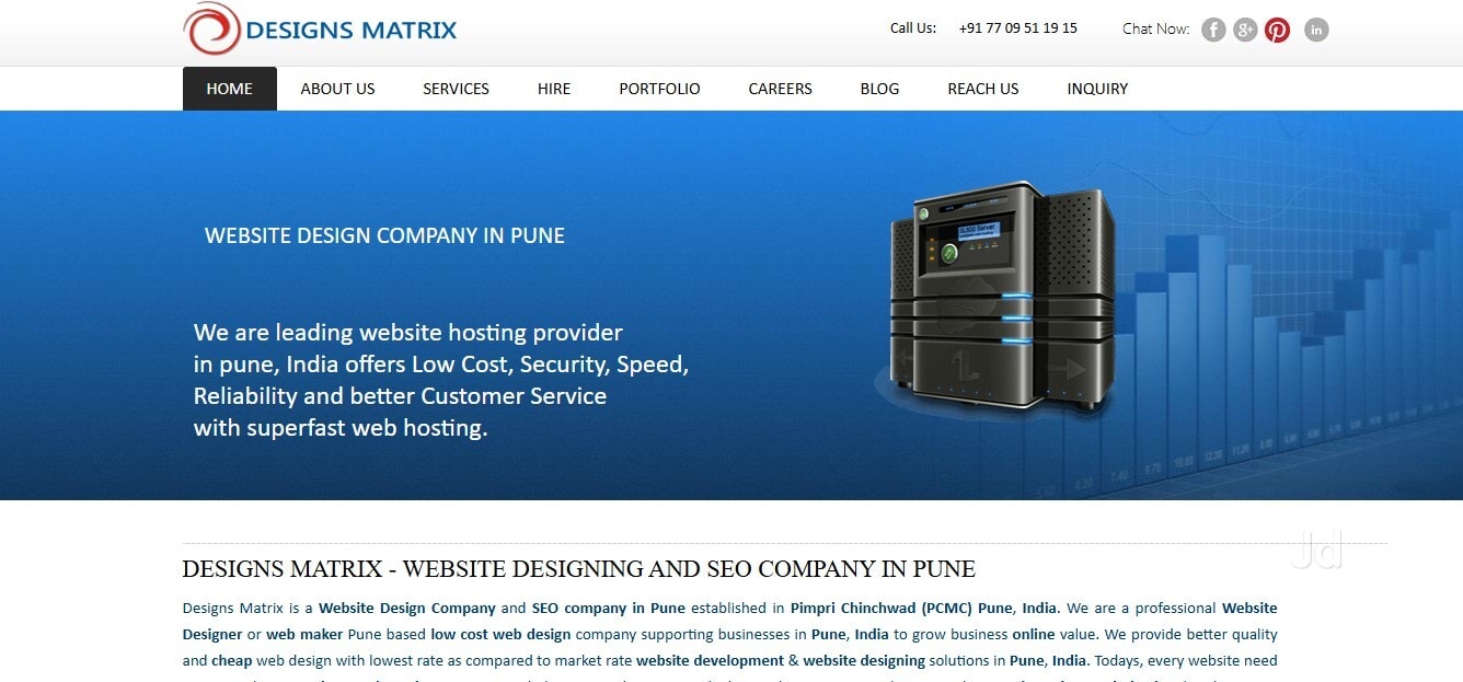 Design Matrix in Akurdi, Pune - Best Web Portal Designing Services in ...
