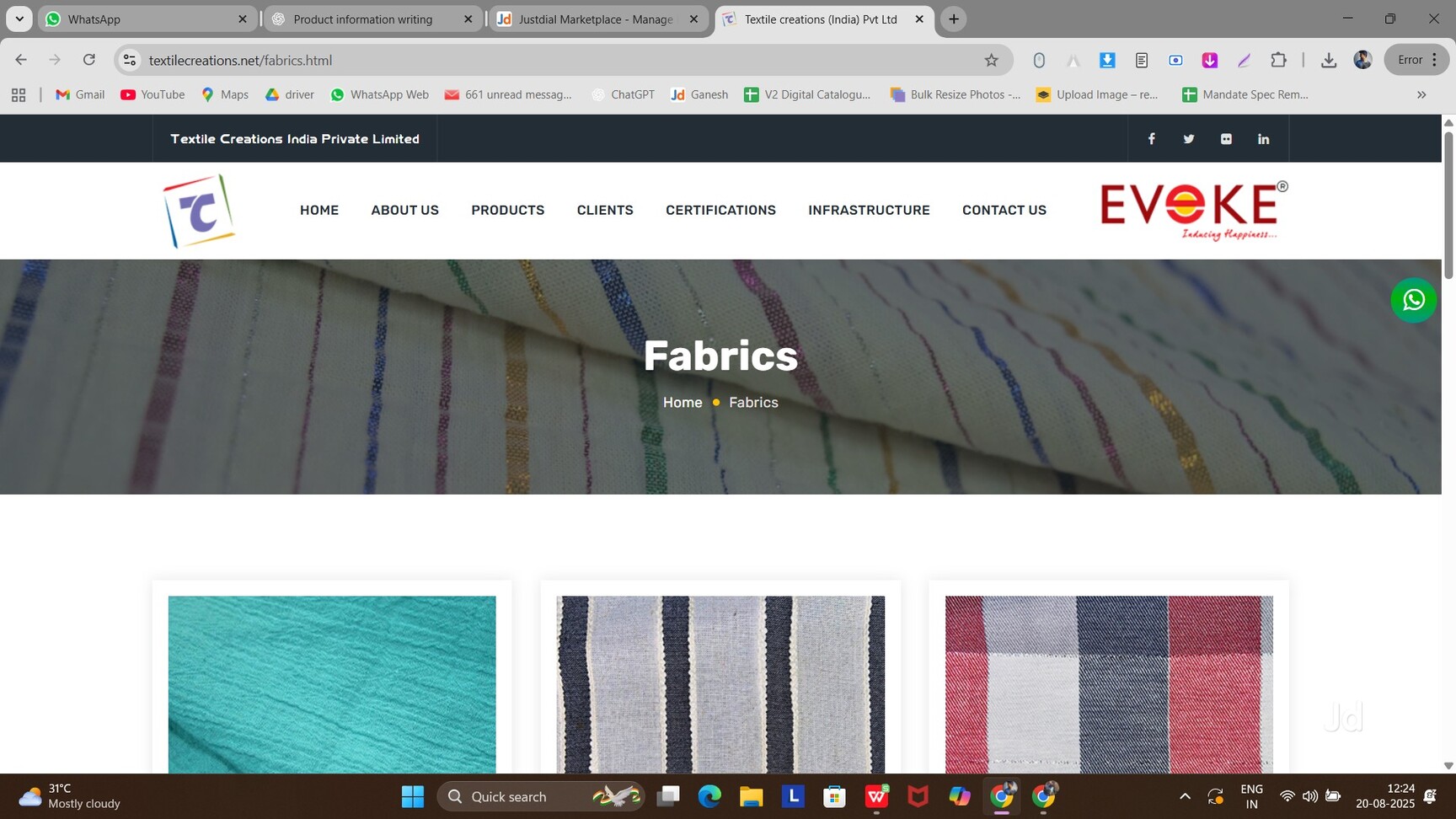 Textile Creations in Komarapalayam, Tiruchengode - Best Fabric ...