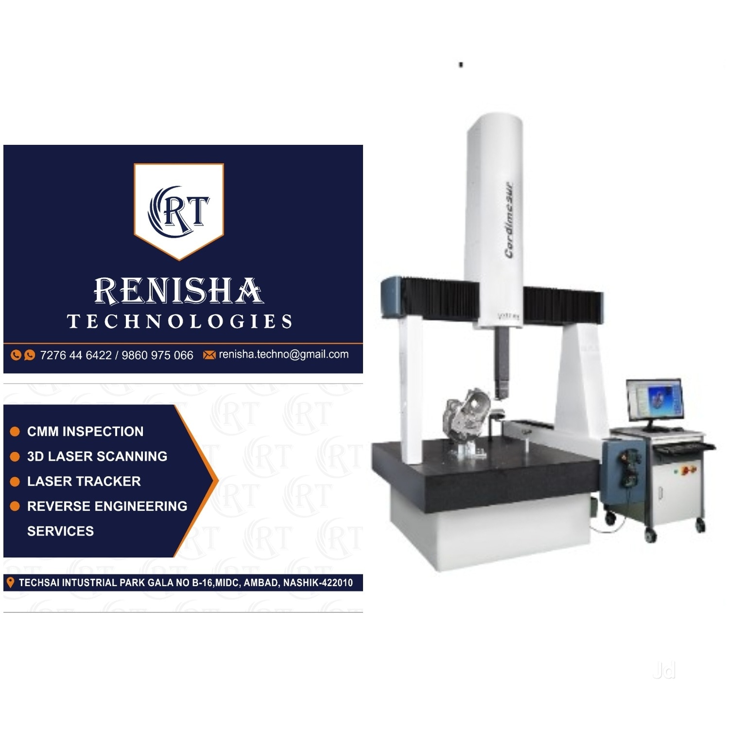Renisha Technologies in Indira Nagar Nashik, Nashik - Best 3D Scanning ...