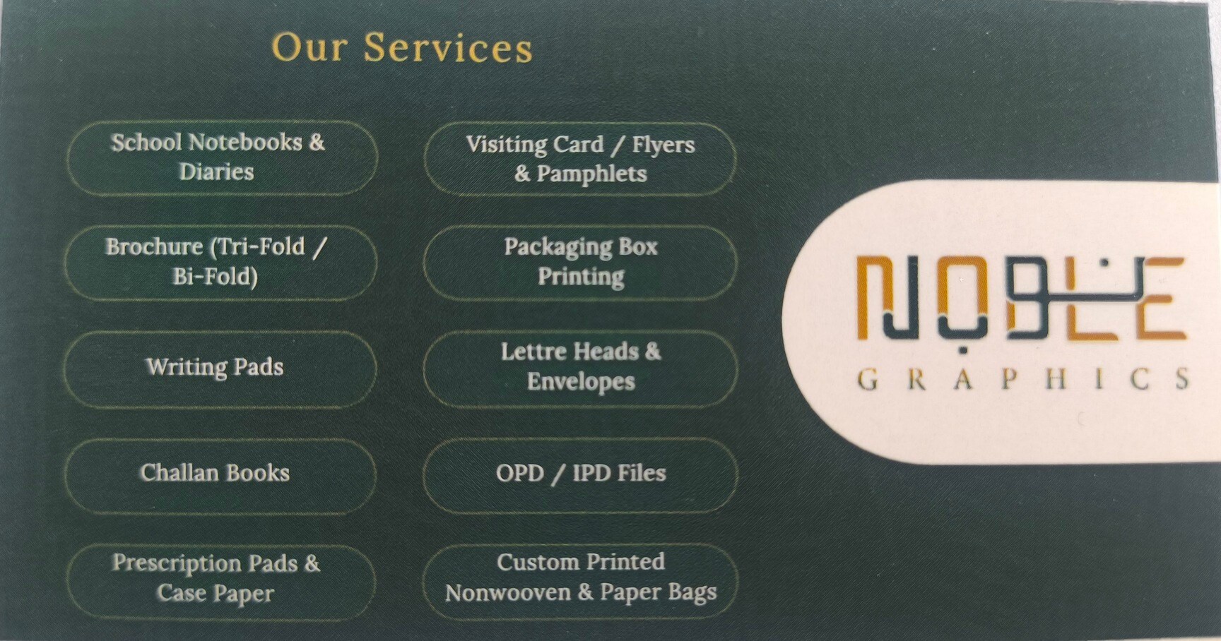 Noble Graphics in Nashik - Best Printing Services in Nashik - Justdial