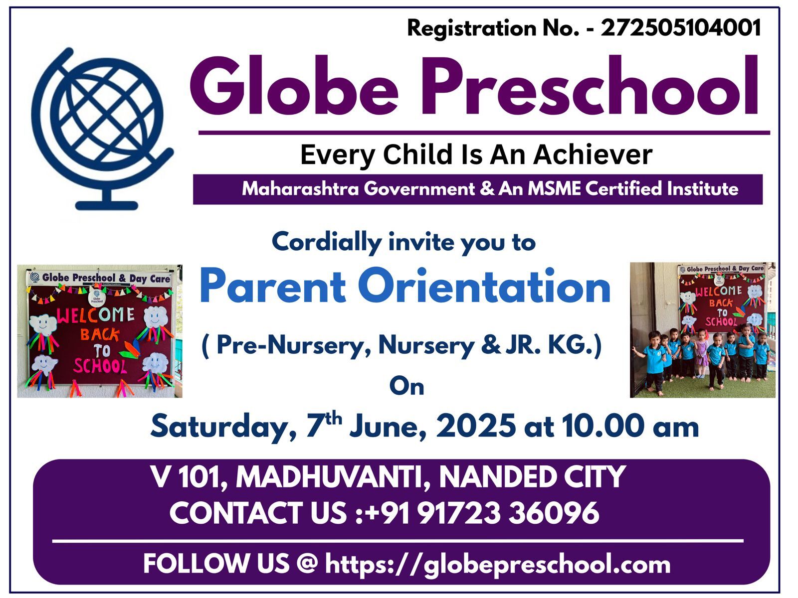 Globe Preschool and DayCare in Nanded City,Pune - Best Playgroups near ...