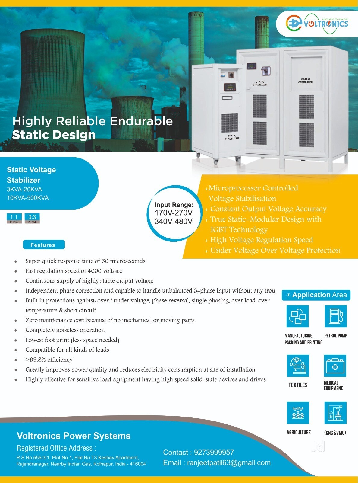 Voltronics Power Systems in Phansavale,Ratnagiri - Best Inverter ...