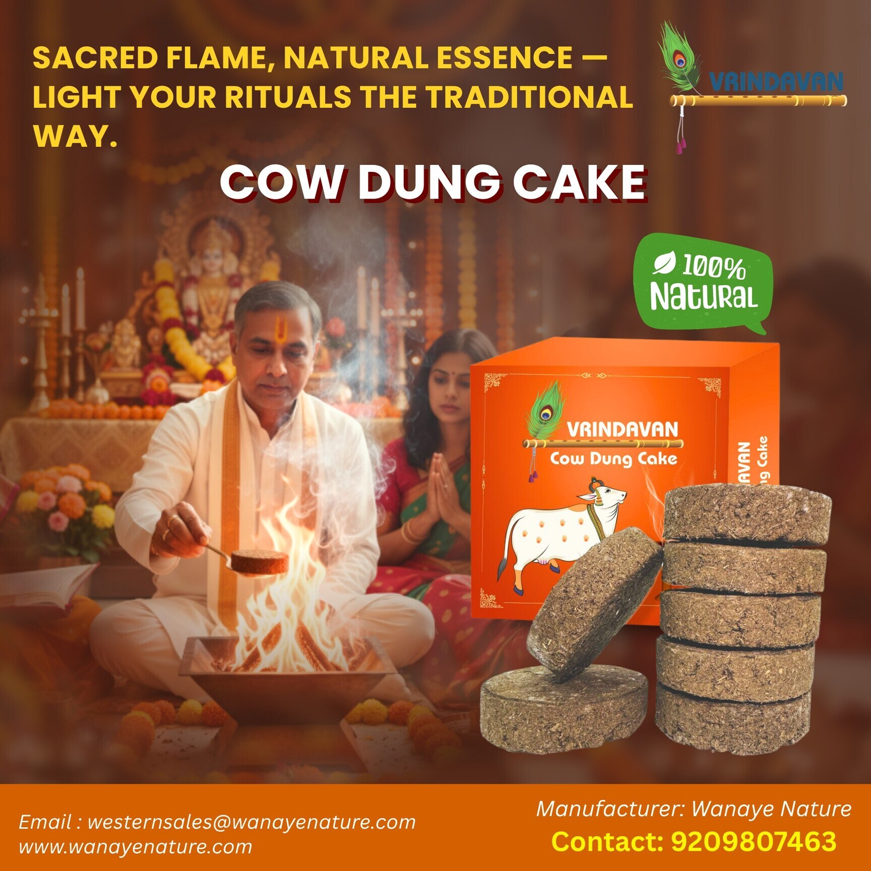Vrindavan Goshal in Ratnagiri - Best Cow Dung Cake Manufacturers in ...