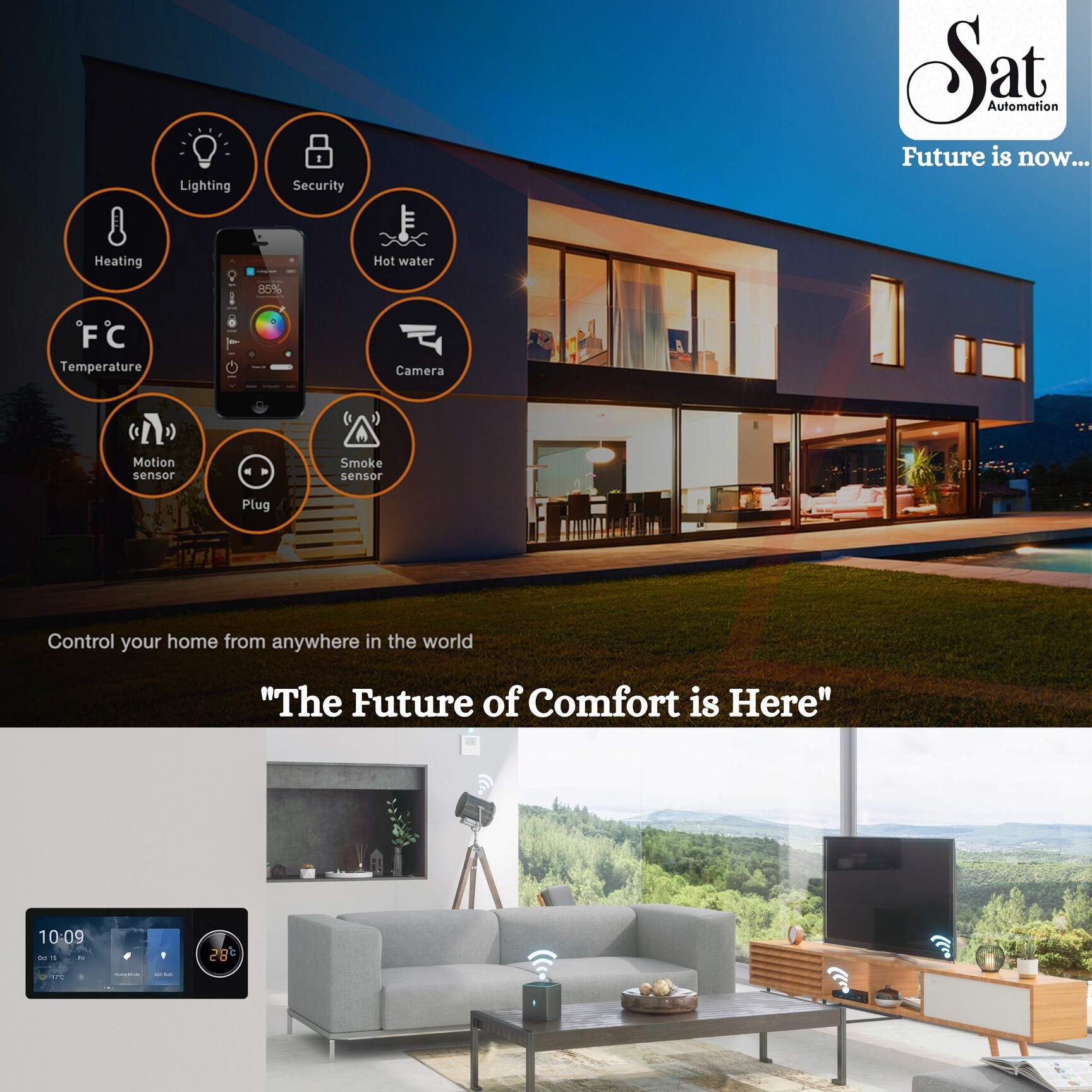 Sat Automation in Bhatar Char Rasta, Surat - Best Home Automation ...