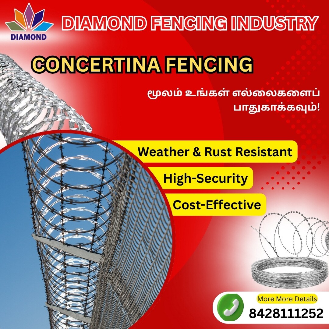 Diamond Fencing Industry in Theni Bypass, Theni - Best Barbed Wire ...