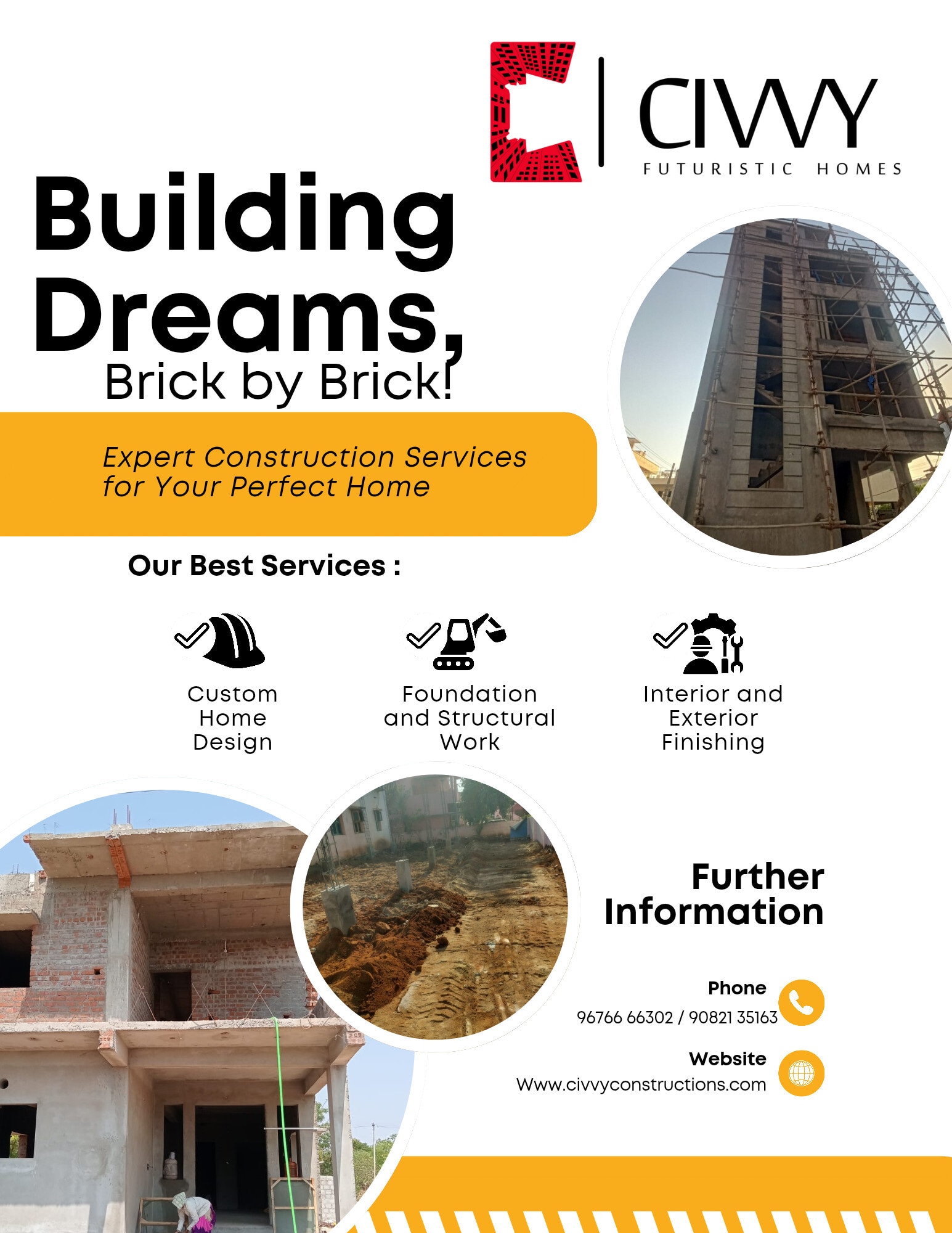 Civvy Constructions Pvt Ltd in Akkarampalli, Tirupati - Best Building ...
