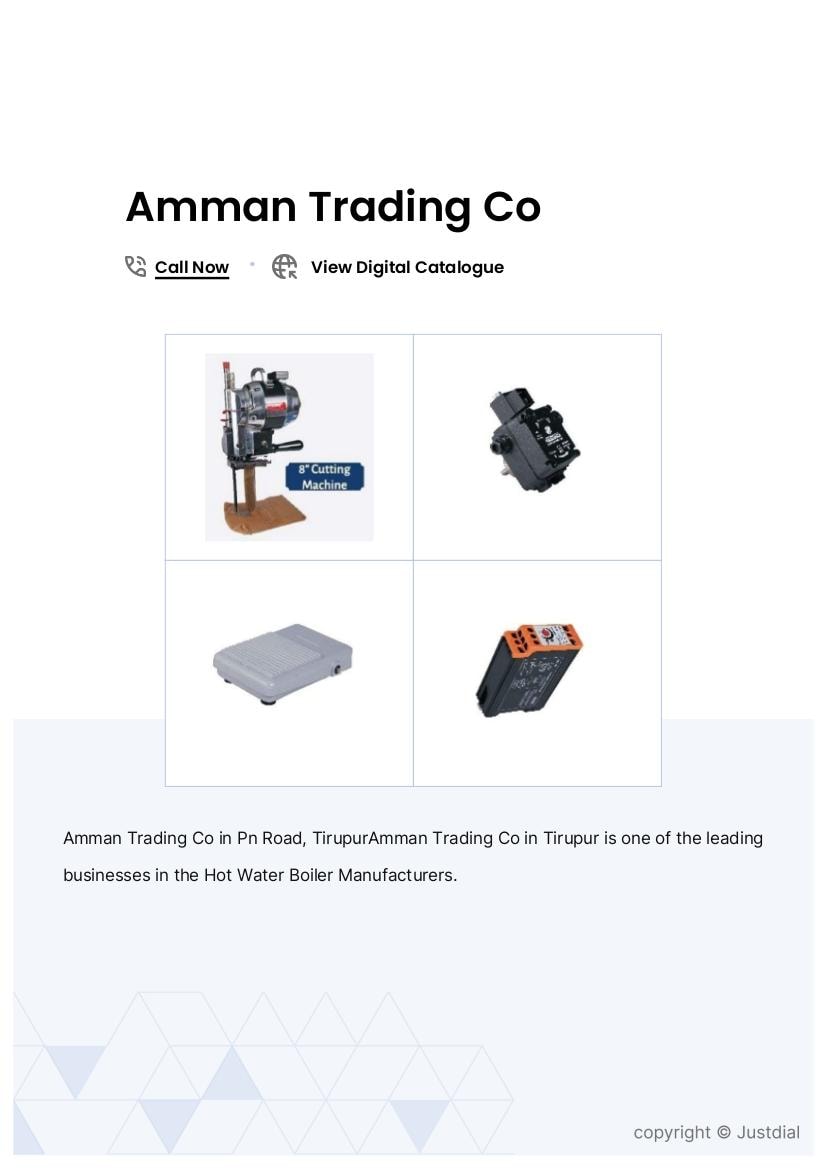 Amman Trading Co. in Laxmi Nagar,Tirupur - Best near me in Tirupur ...