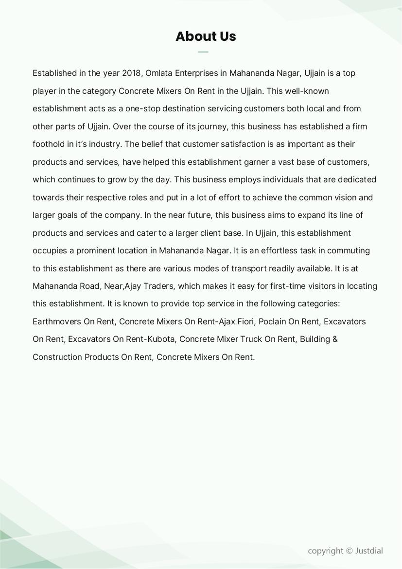 Omlata Enterprises in Alkapuri Colony,Ujjain - Best near me in Ujjain ...