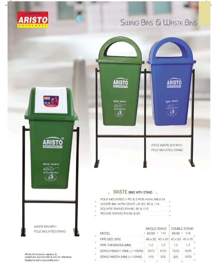 A1 PLASTIC in Vapi, Vapi - Best Wheeled Dustbin Dealers-Aristo in Vapi ...