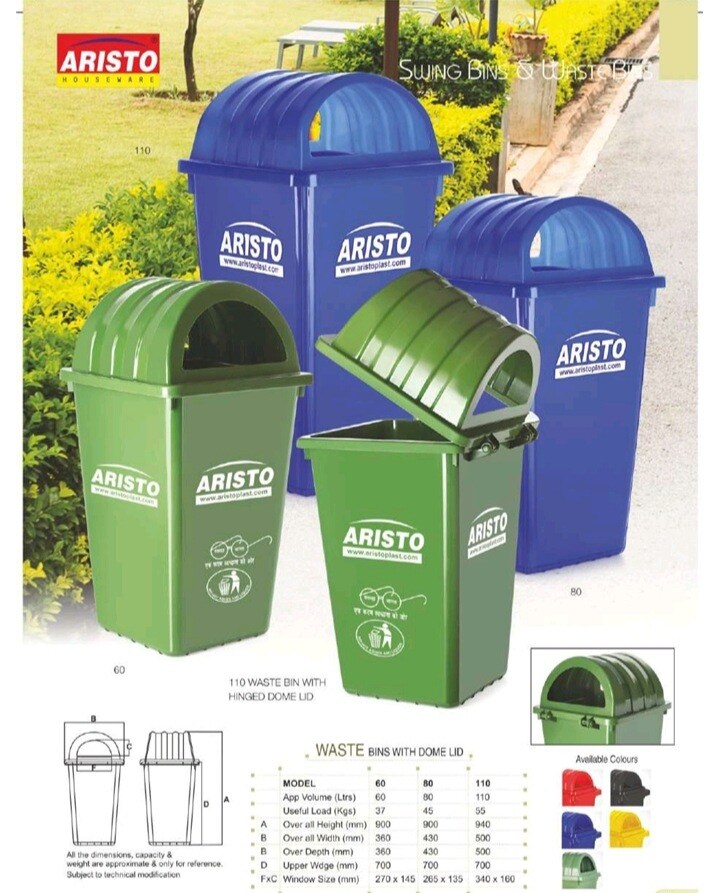 A1 PLASTIC in Vapi, Vapi - Best Wheeled Dustbin Dealers-Aristo in Vapi ...