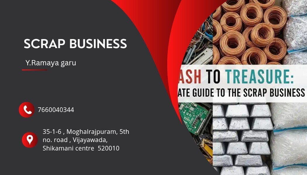 Scrap Business in Labbipet, Vijayawada - Best Scrap Buyers in ...