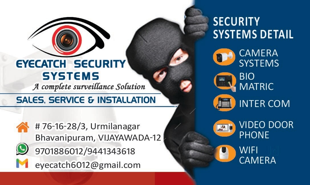 Eye Catch Security Systems in Bhavanipuram, Vijayawada - Best CCTV ...